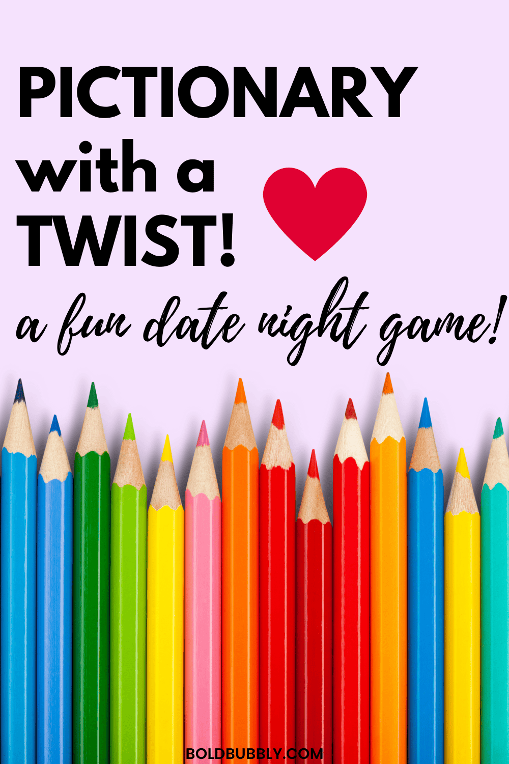 Pictionary With A Twist (Romantic Date Night Game) - Bold & Bubbly
