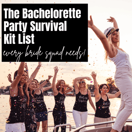 Free Printable Bachelorette Party Checklist - Bold & Bubbly
