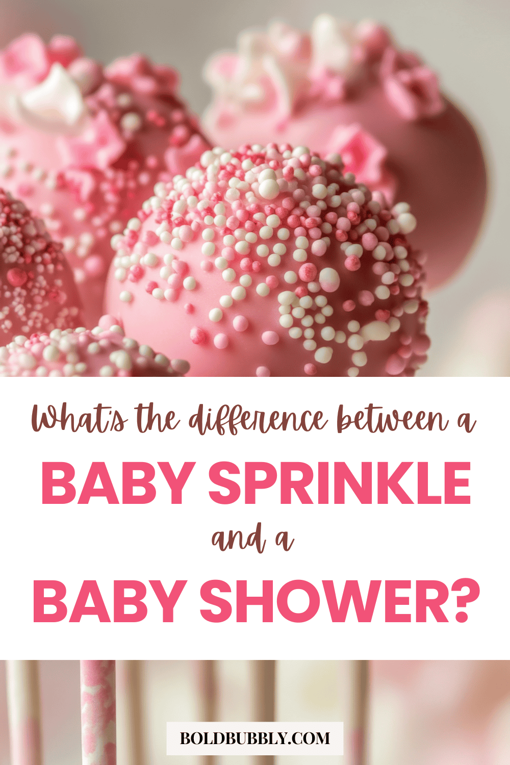 Baby Sprinkle vs Baby Shower (What's the Difference) - Bold & Bubbly